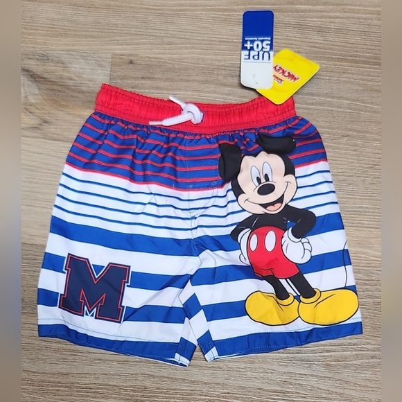 Disney | Swim | Nwt Disney Junior Mickey Mouse Toddler Bathing Suit Sz ...